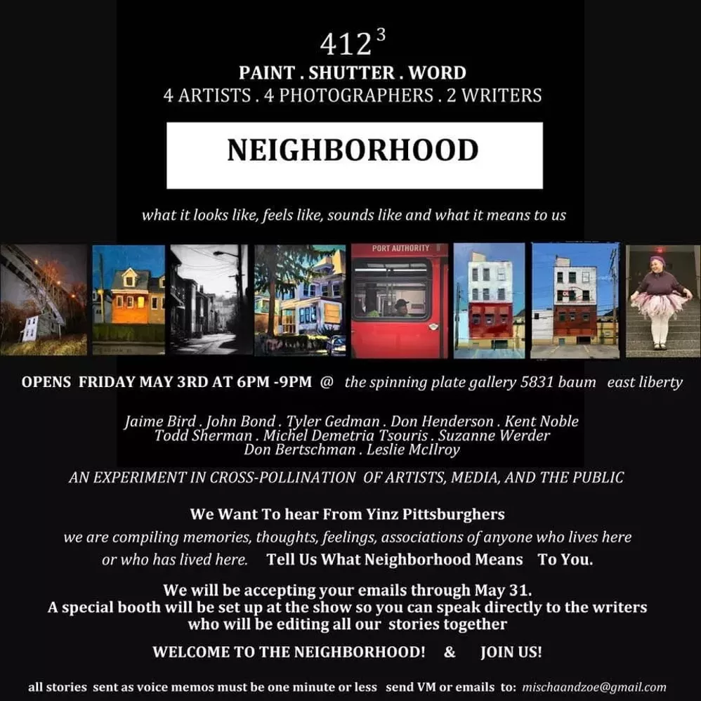 412 cubed, Paint Shutter Word / the NEIGHBORHOOD | Pittsburgh City ...