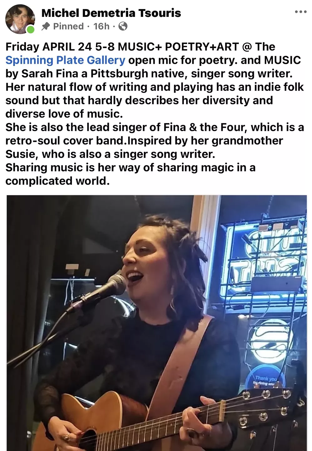 Music, Art, Poetry open mic. | Pittsburgh City Paper Events